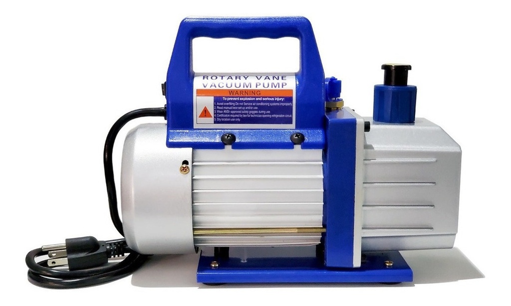 Bomba de vacío con sistema de paletas rotatorias para aplicaciones de refrigeración y equipos de ...